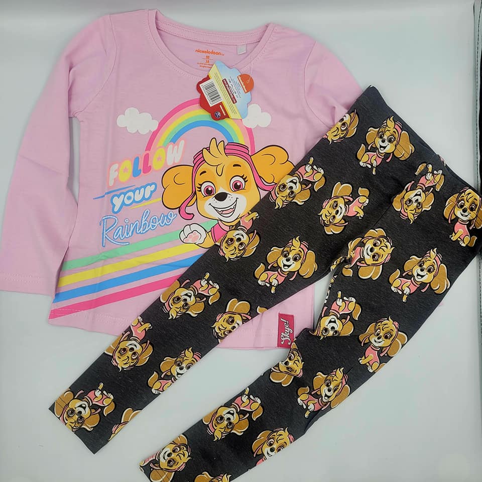 Compleu Paw Patrol, roz - Haine Ieftine Copii